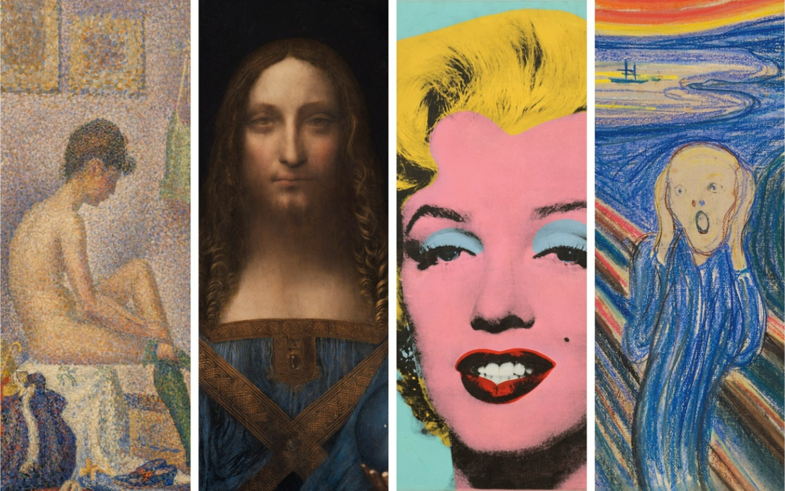 The reshuffle top 10 most expensive artworks sold at auction after Paul ...